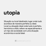 Utopia - Seu Dicionário